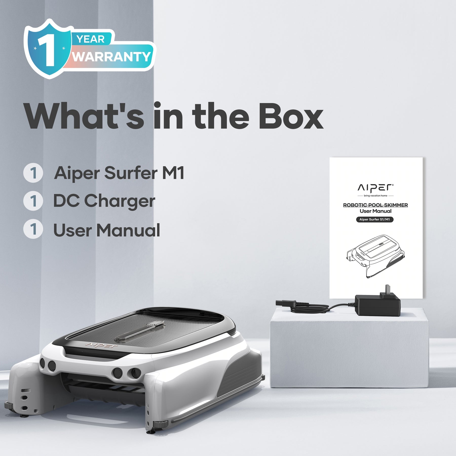 Wireless Pool Skimmer Surfer M1 - Perfect Pools